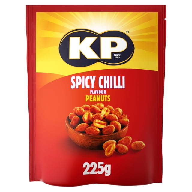 KP Spicy Chilli Peanuts 225g - Imported from United Kingdom by Sentogo ...