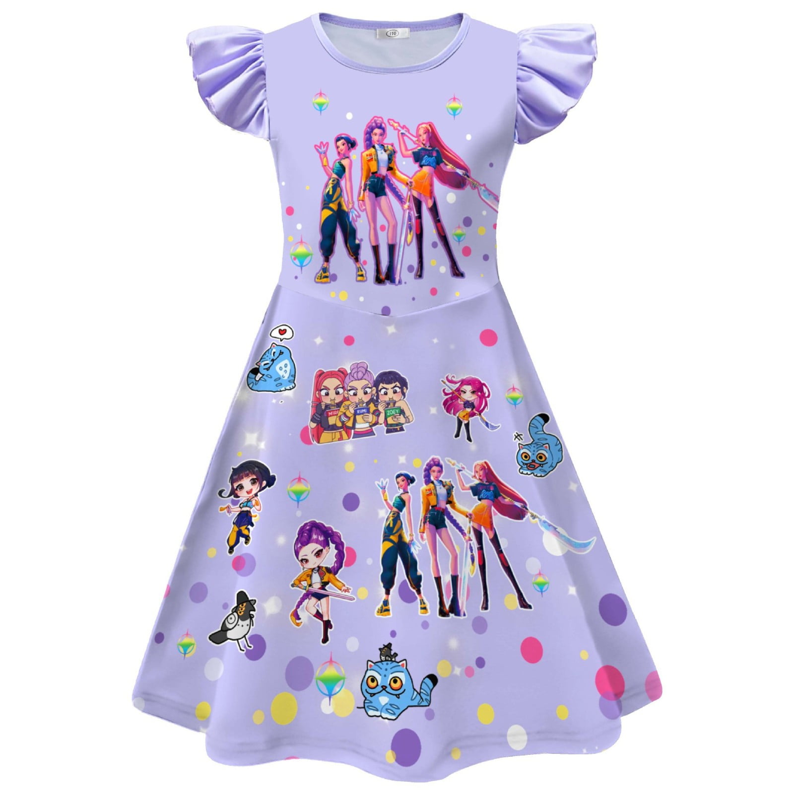 KP0p Demonn-Hunter Halloween Costume - Dress Pop Singer Demon Wear ...