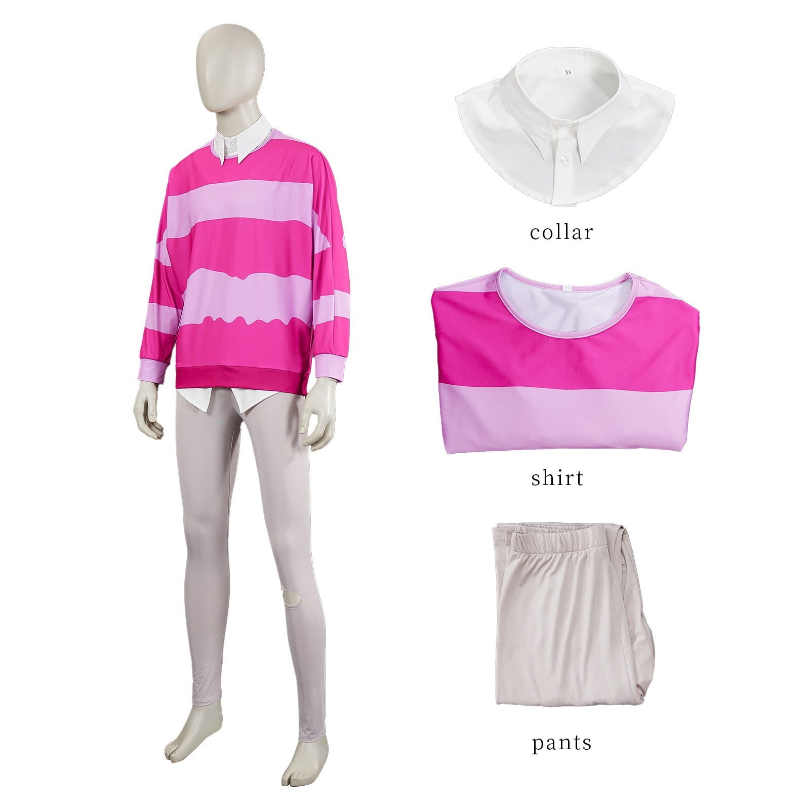 ZTACE POP Singer Stars Costumes - Saija Boys Baby Saija Pink Striped ...