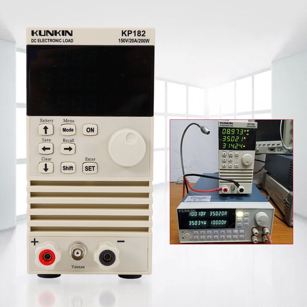 KP182 DC Electronic Load Tester Single Channel Programmable Internal ...