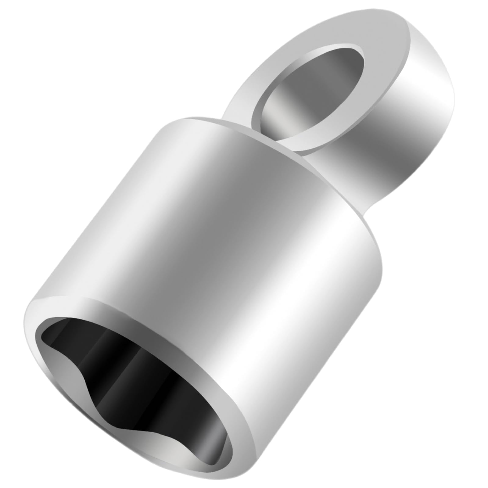 KPALAG Stainless Steel Spare Wheel Handle CNC Spare Tire Socket Tool ...