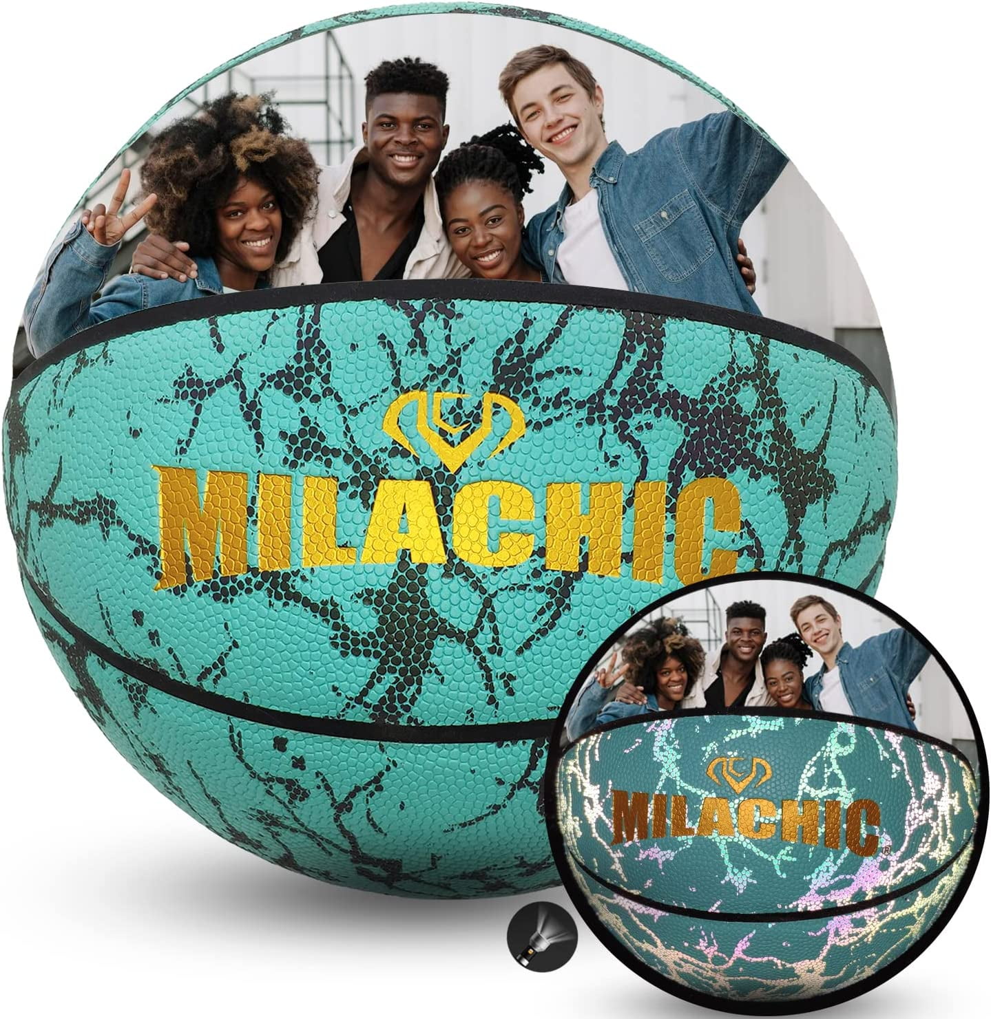 KPASON Customized Basketball, Custom Name or Photos on Basketball ...