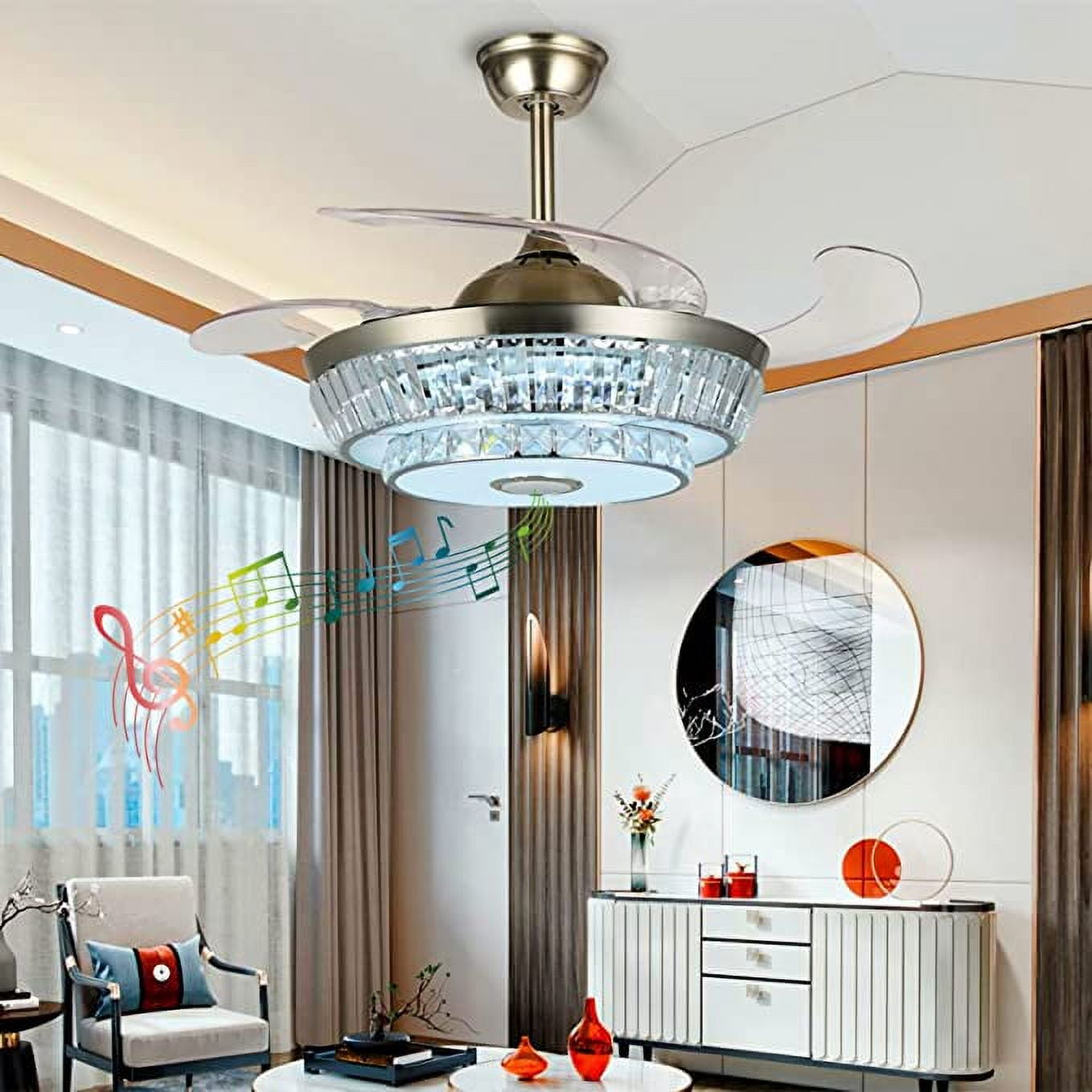 Casa Deville Pretty In Pink Ceiling Fan | Shelly Lighting