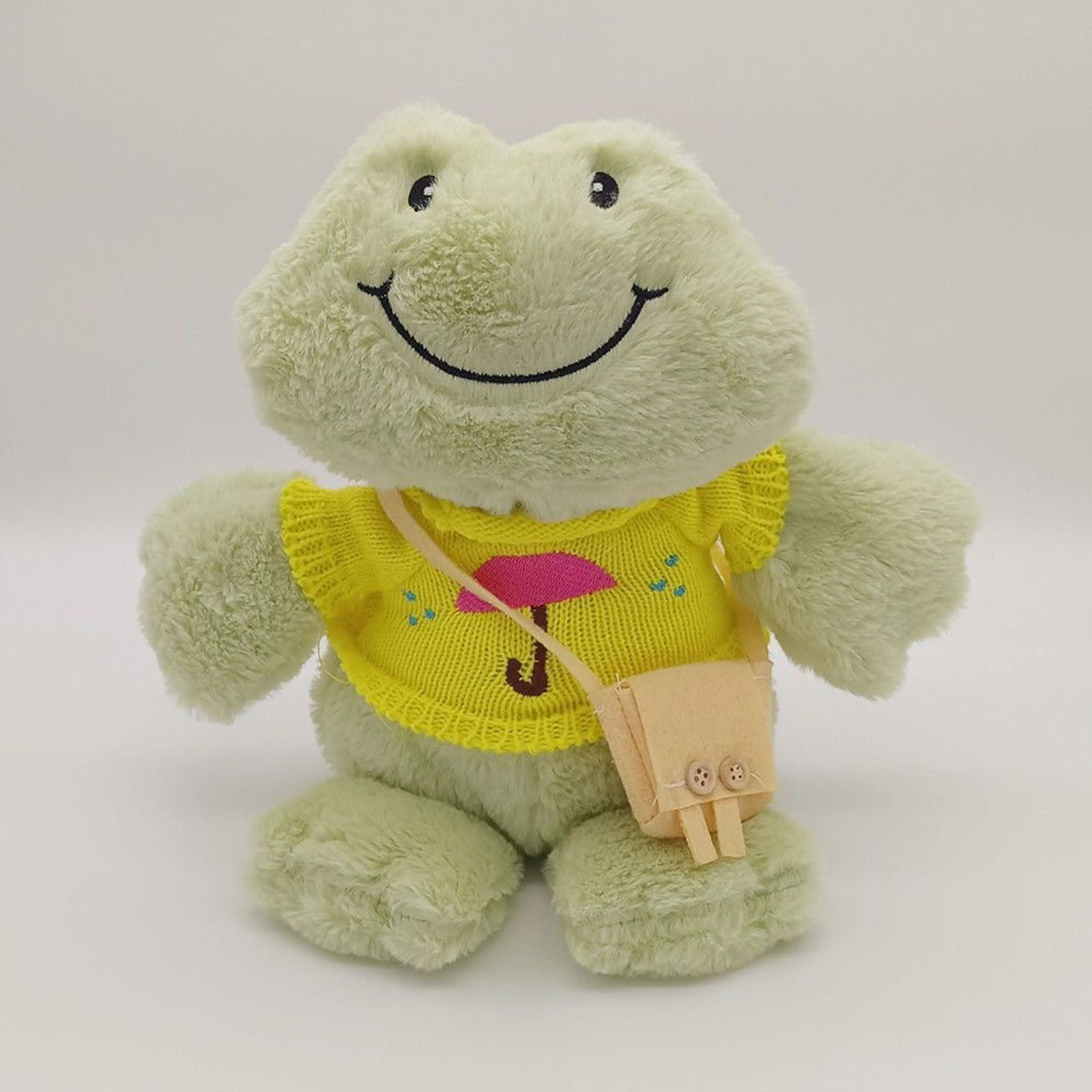 KPIMOR 14.2in Cute & Funny Plush Frog Stuffed Animal Toy Soft, Cuddly ...