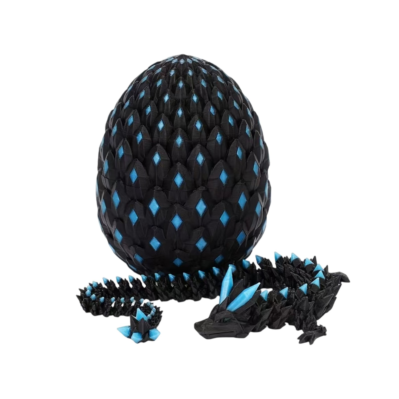 KPIMOR 3D Dragon Fidgets and Dragon Egg, 3D Printed Dragon Full ...