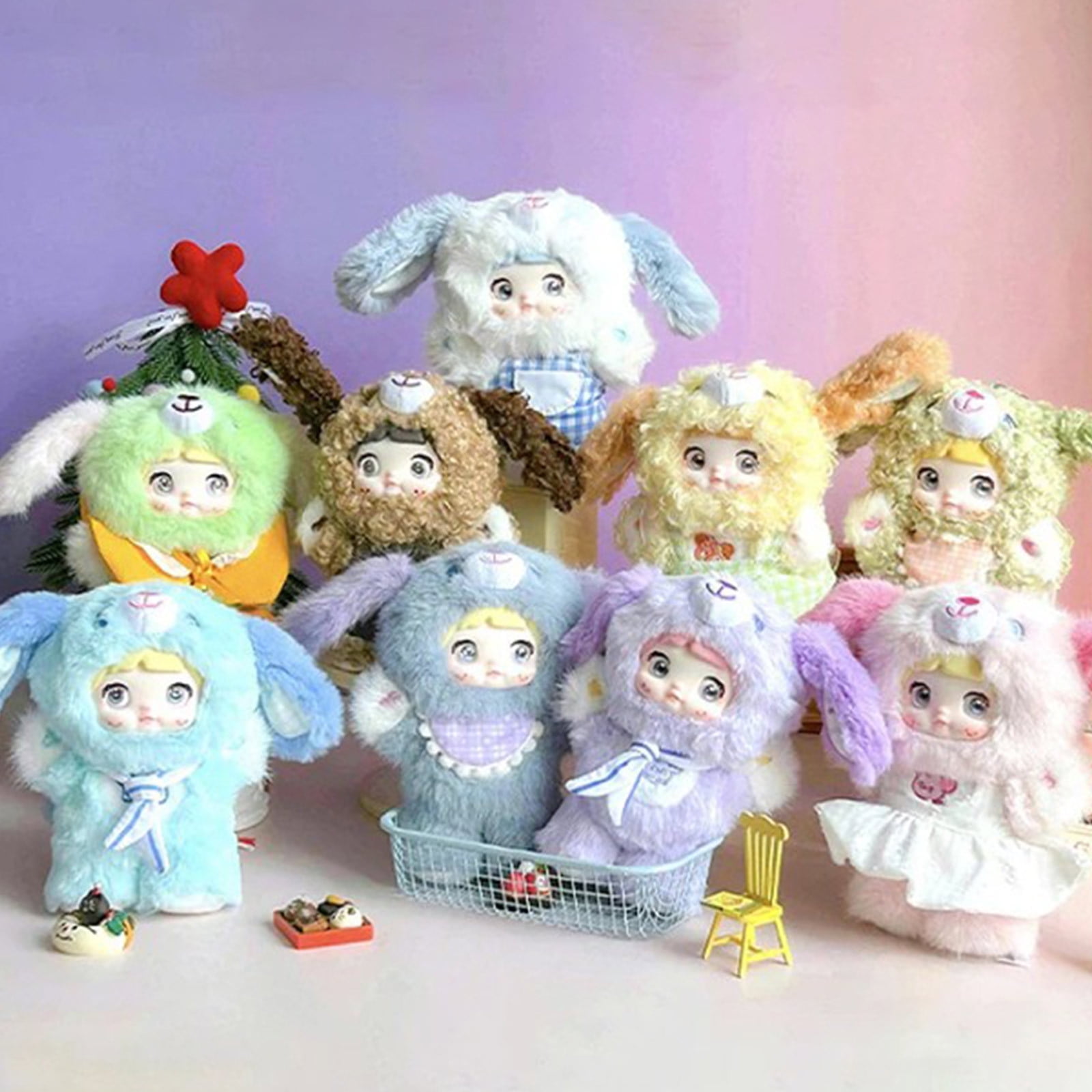 KPIMOR Nommi Cute Plush Toys Blind Boxes, Nommi The 5th Generation ...