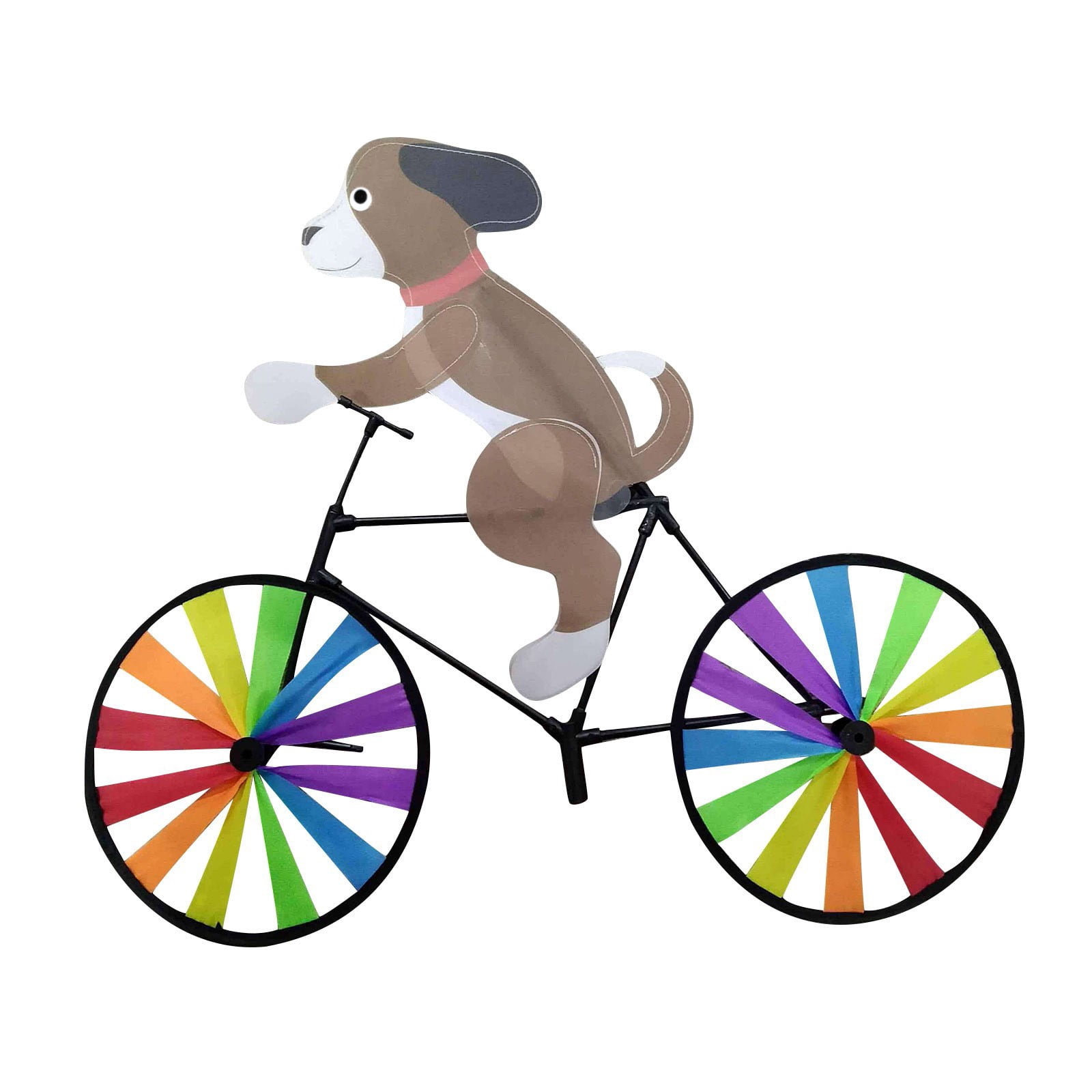 KPIMOR Outdoor & Garden Supplies,Whimsical Cat Bicycle Wind Spinner ...