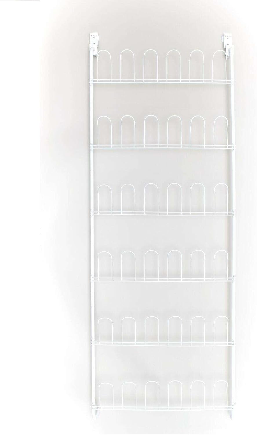 KPJQ 18-Pair Over Door Shoe Organizer - Home Footwear Storage Rack Shoe ...