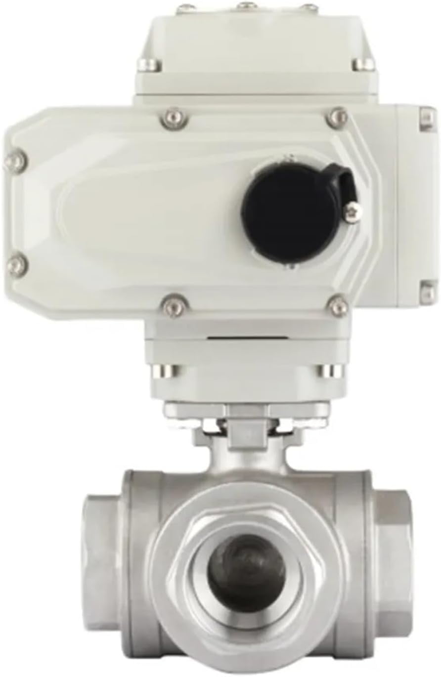 KPL-Q914/5 Motorized 3way Ball Valve DN08-DN100 Thread Connection ...