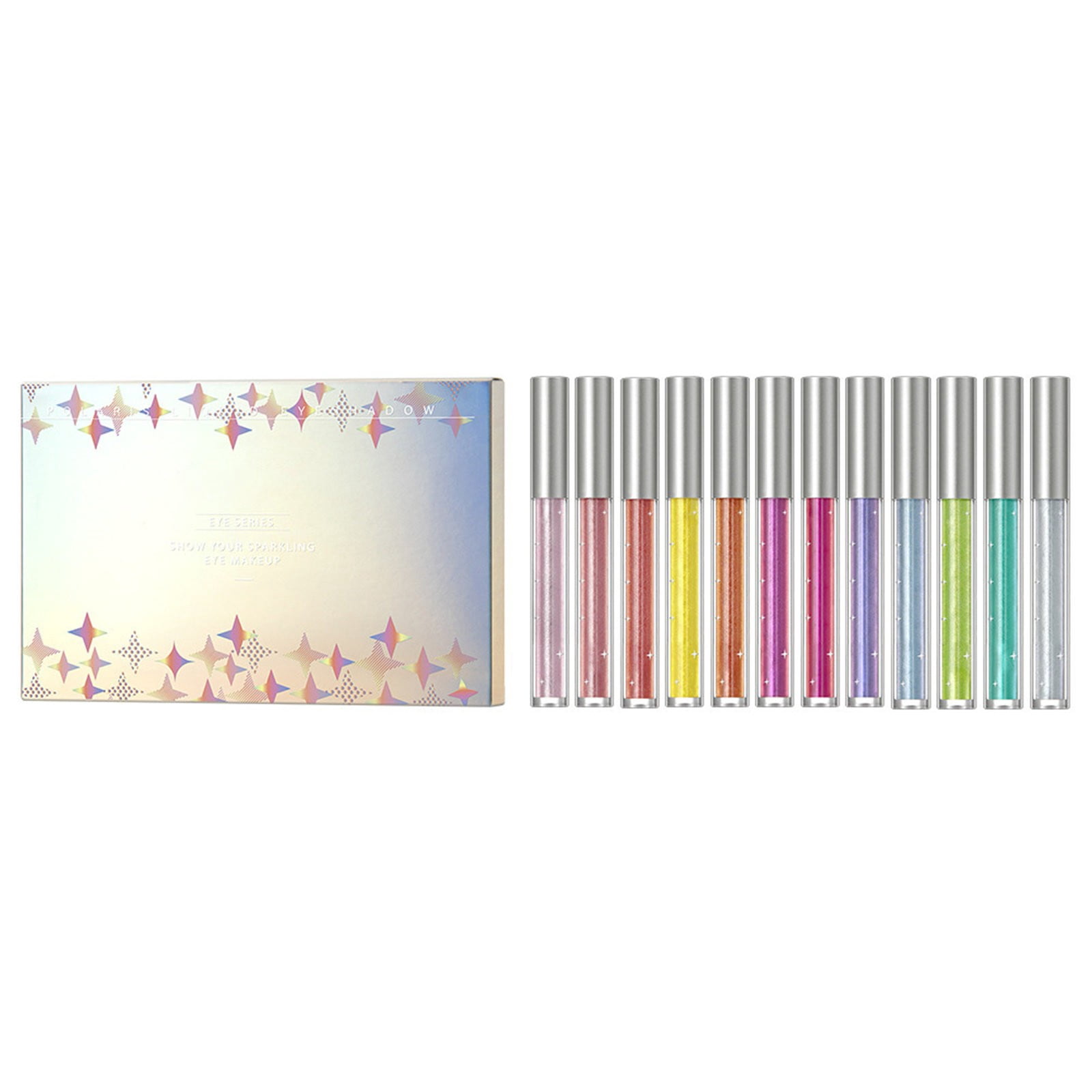 KPLFUBK 12 Pack Liquid Glitter Eye Shadow 24ml Liquid Glitter Eye ...