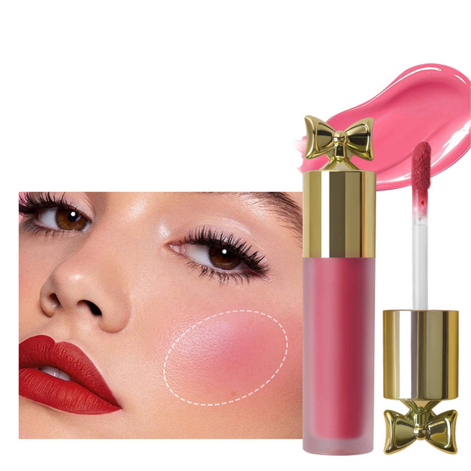 KPLFUBK 7 Color Liquid Natural Finish Cheek Tone Moisturizing ...