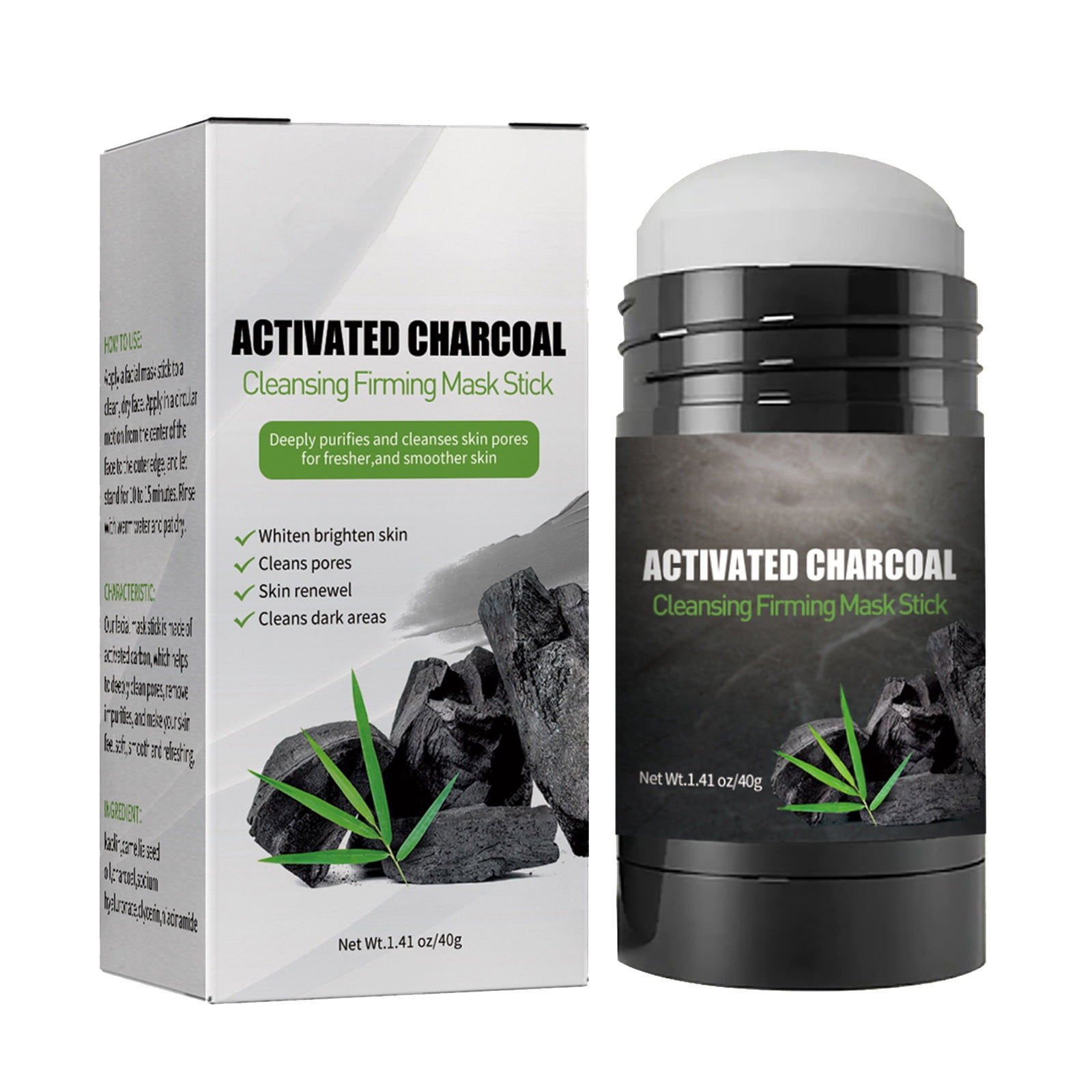 KPLFUBK Activated Cleansing Stick Deep Cleansing Pores Blackheads 2.8 ...