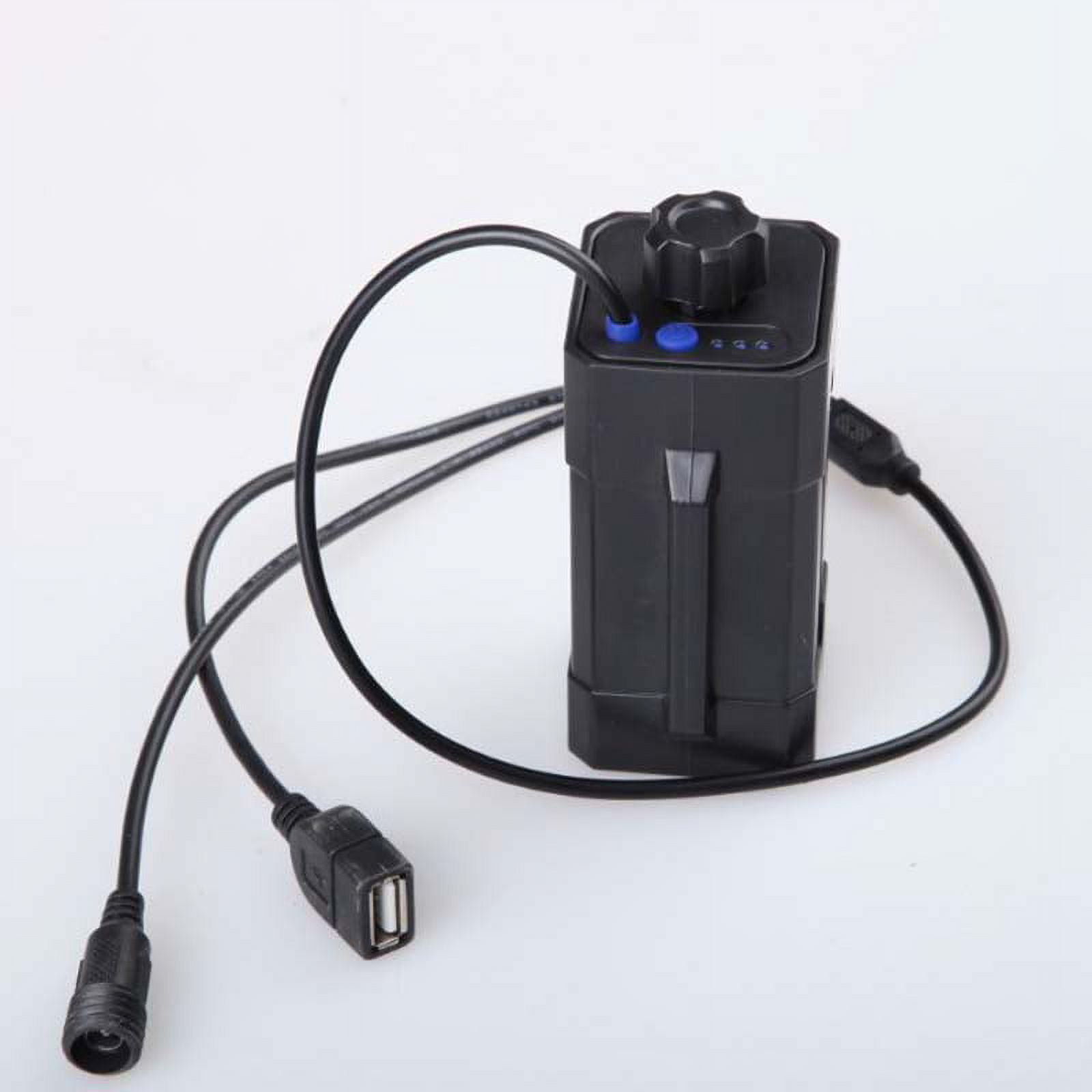 KPLFUBK Bike Lights LED Bike Light Battery Case Holder For 4x18650 ...