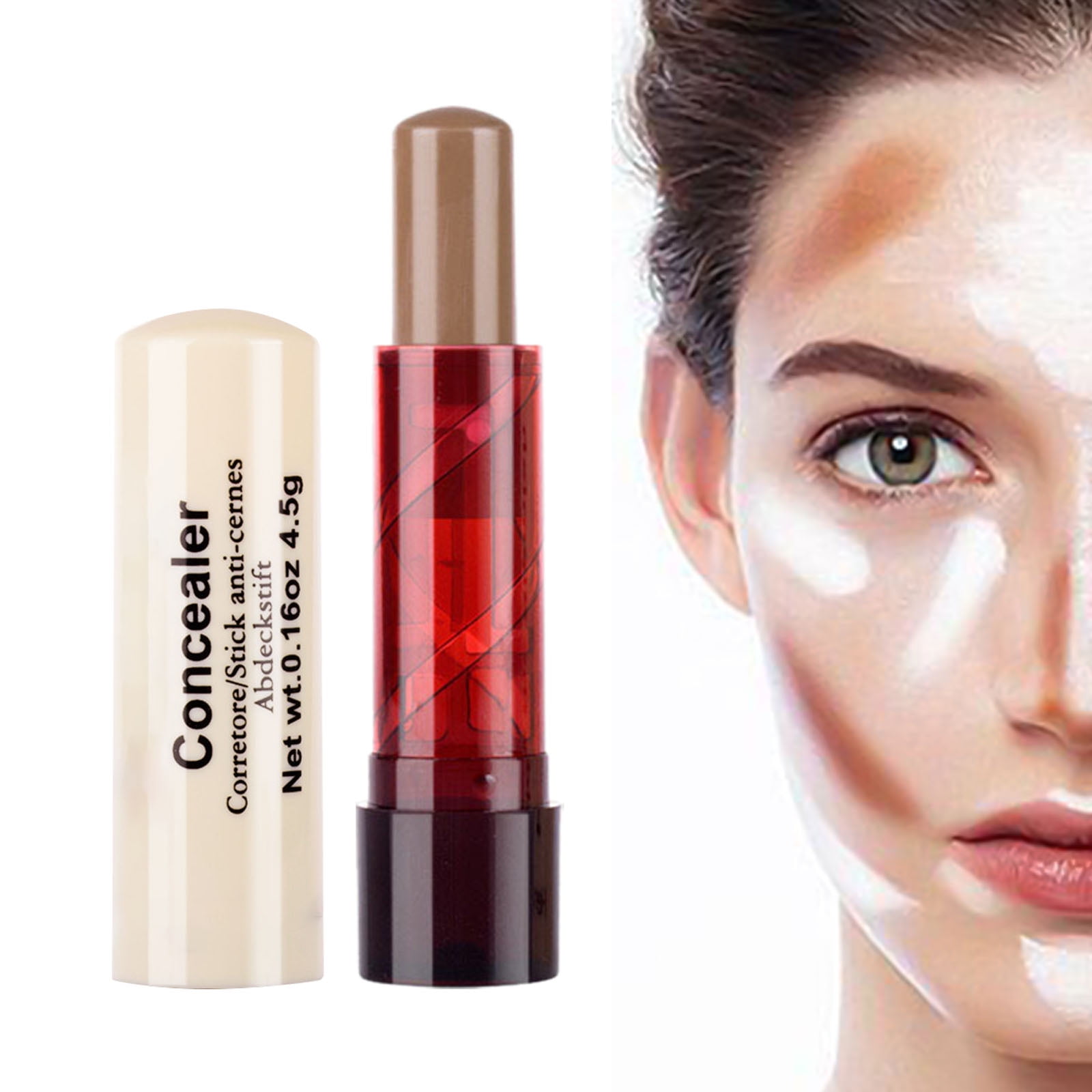 KPLFUBK Camo Concealer Full Coverage Highly Pigmented Finish Light ...