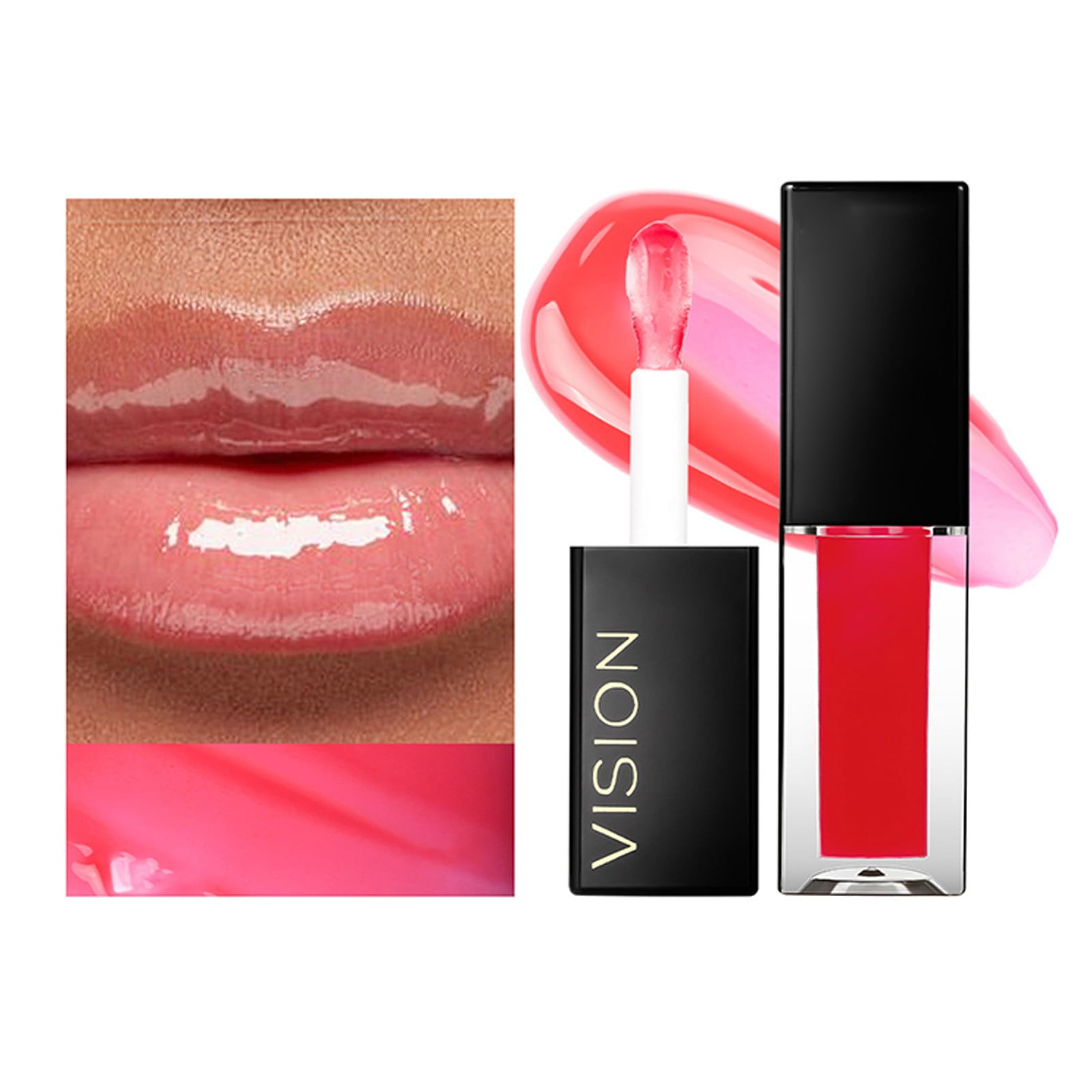 KPLFUBK Conjunto De 7 Gloss Labiales Hidratantes Y Nutritivos Lápiz ...