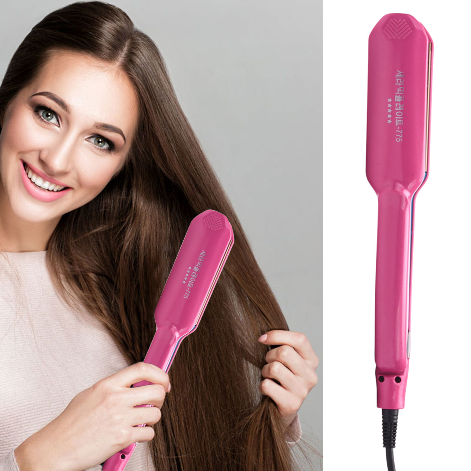 KPLFUBK Corn Clip Electric Splint Temperature Regulating Hair ...