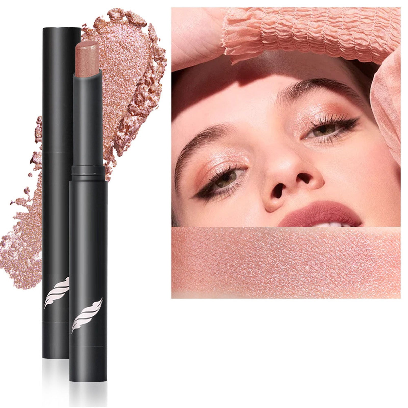 KPLFUBK Eyeshadow Stick Highlighter 2 in 1 Eyeshadow and Eyeliner Pen ...