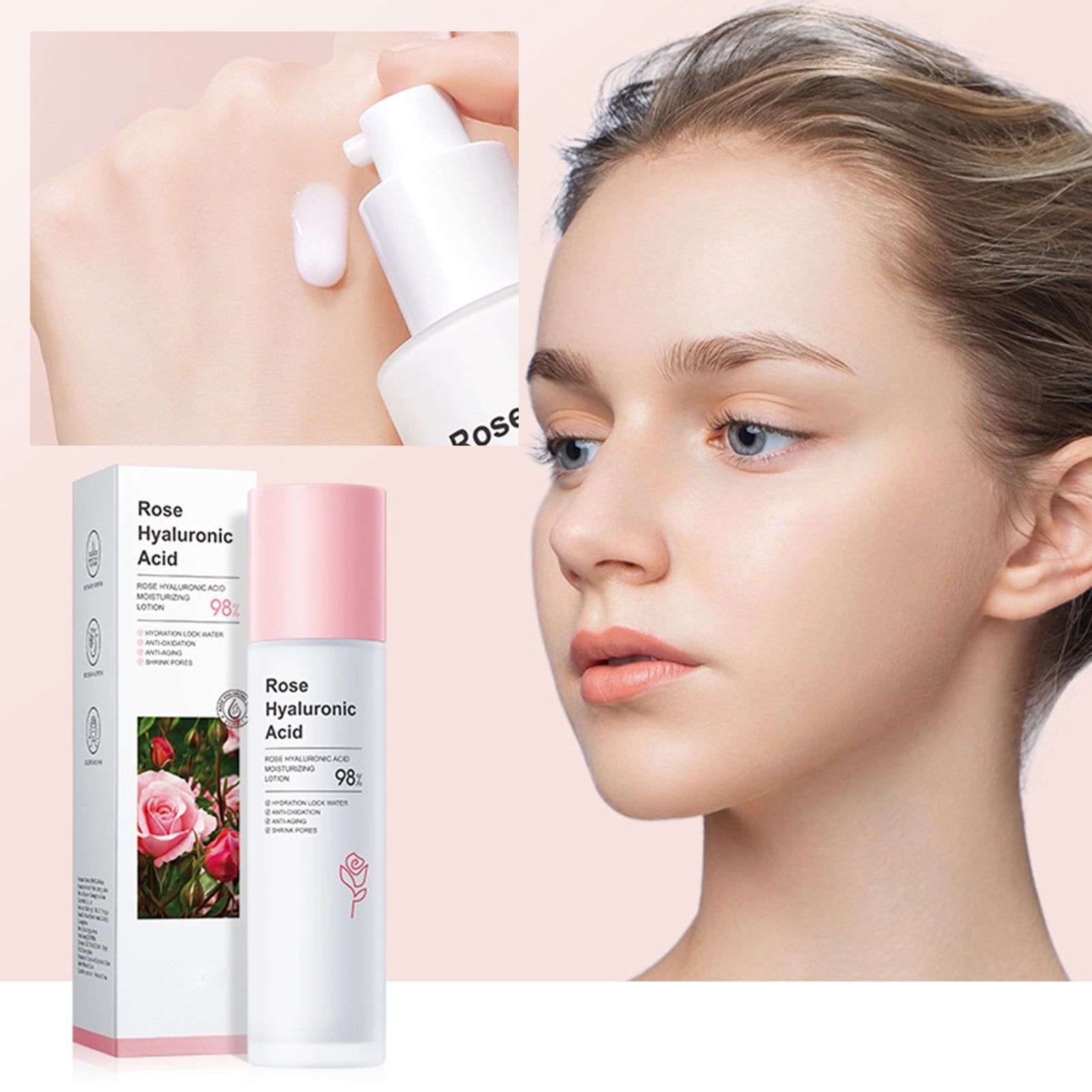 KPLFUBK Facial Creams Moisturizers Anti Aging 100ml Rose Moisturizing ...