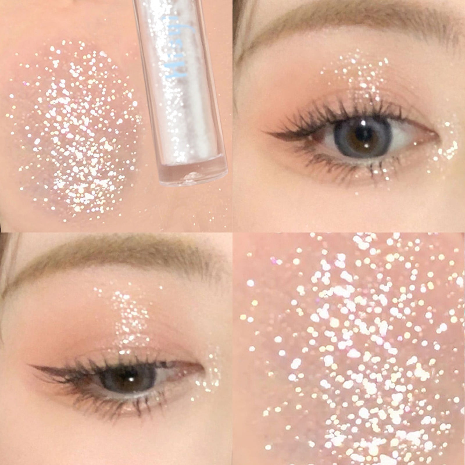 KPLFUBK HISYI Liquid Eyeshadow Pearlescent Glitter Fine Lift Lying ...