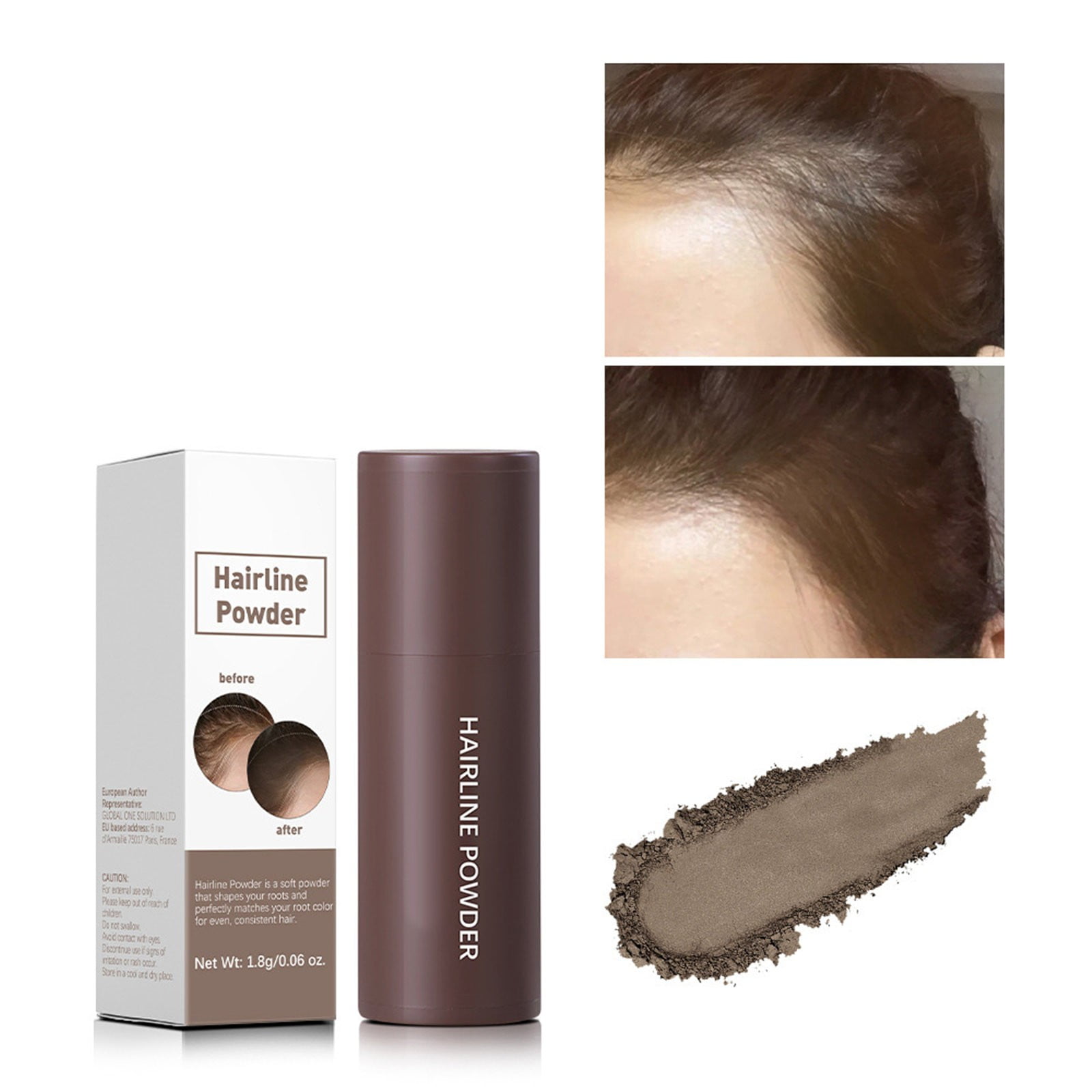 KPLFUBK Hairline Powder Stick Root Up For Thinning Hair Root Cover Up ...