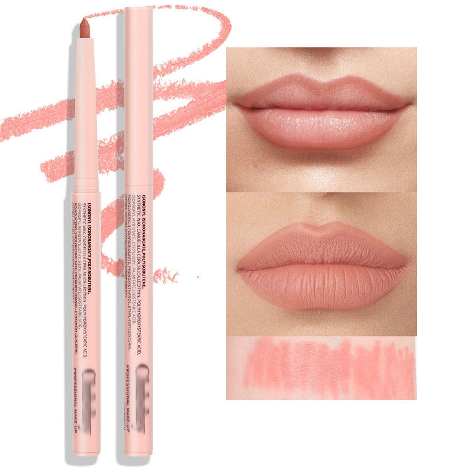 KPLFUBK Lip Pencils Long Lasting High Pigmented Lip Liner 6 Colors ...