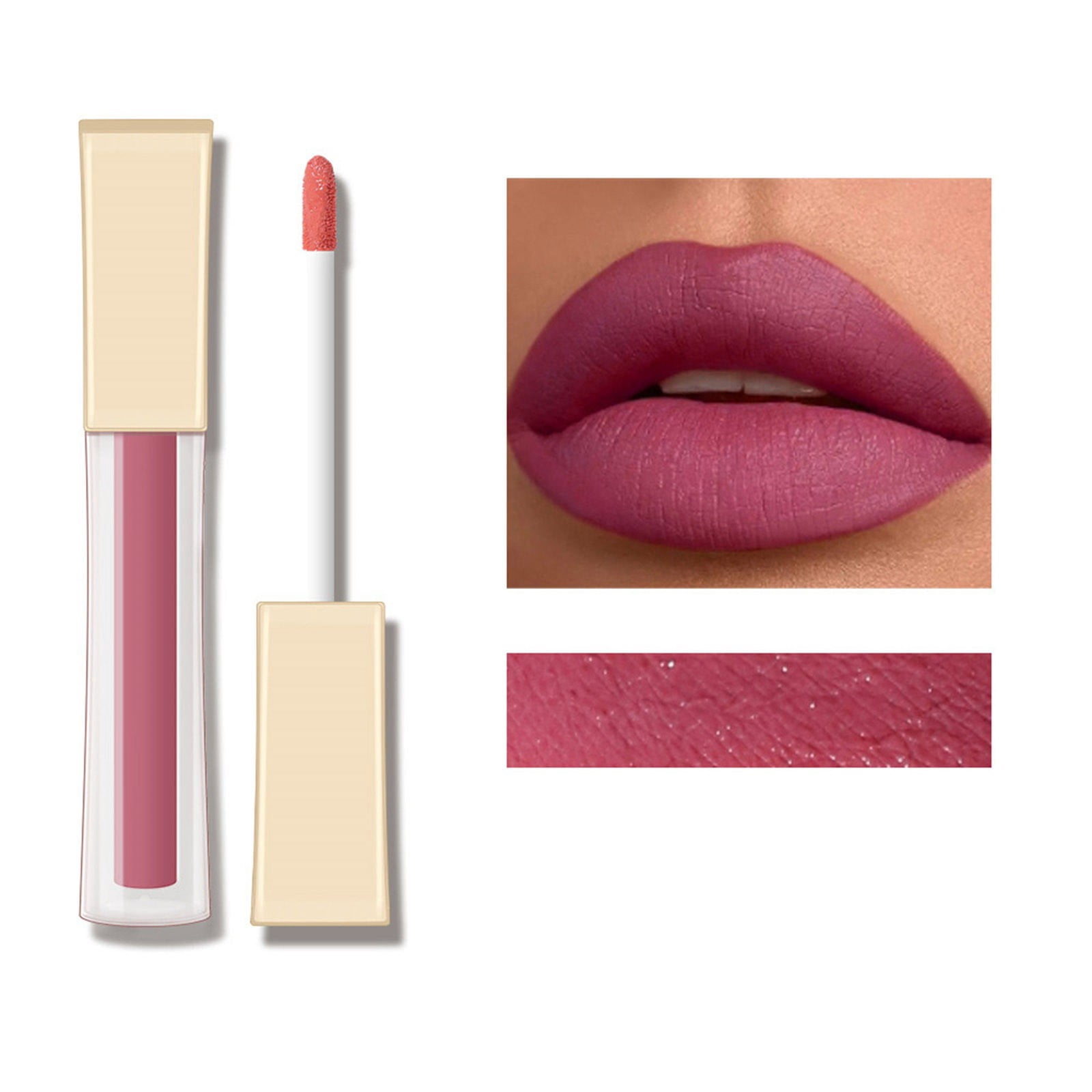 KPLFUBK Lipstick Liquid Lipstick Lipgloss For Women Labiales Mate 24 ...