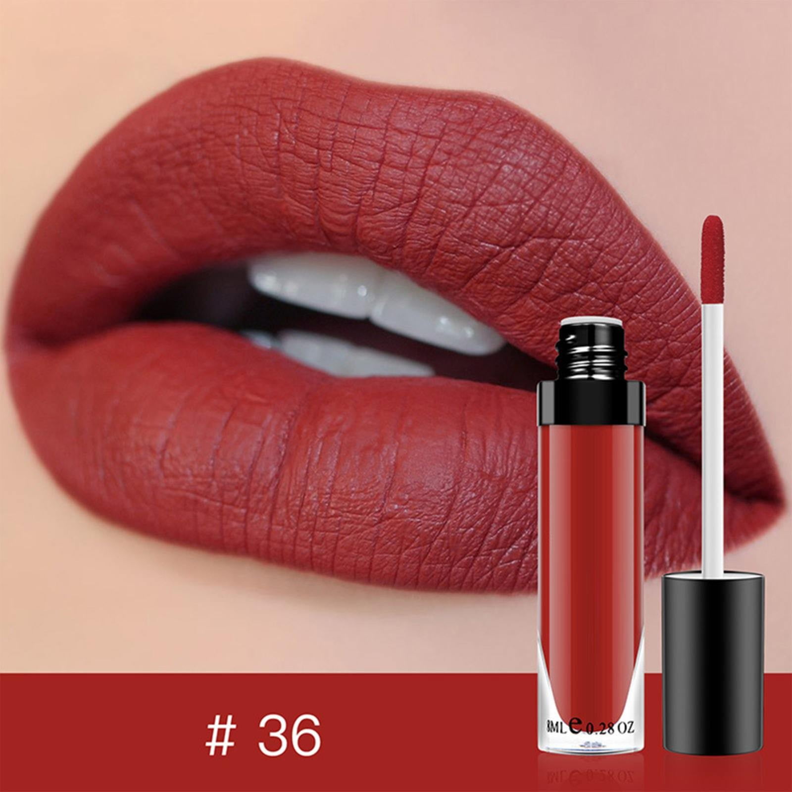 KPLFUBK Lipstick Set Texture Liquid Lipstick Long Lasting Liquid Wear ...