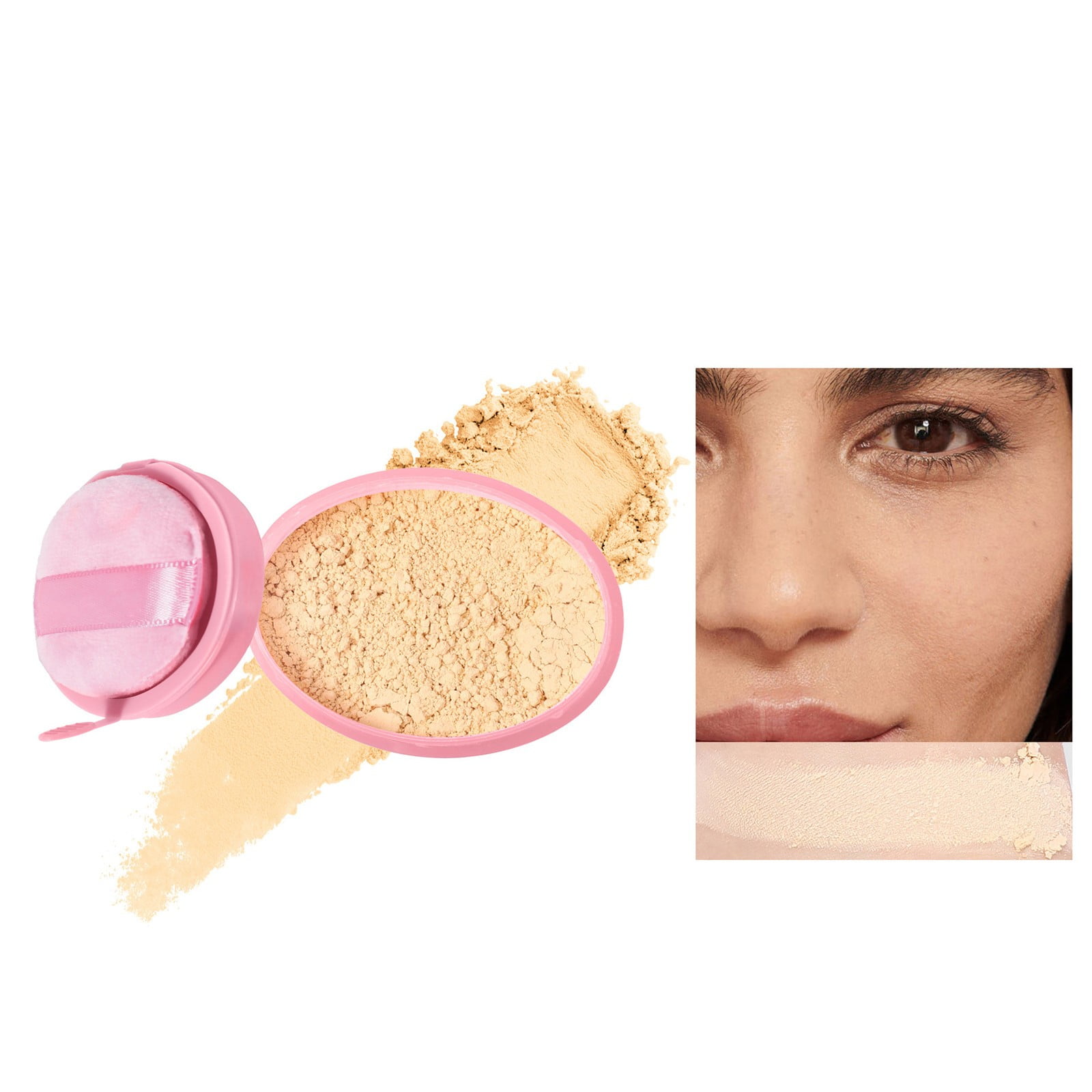 KPLFUBK Loose Powder Setting Powder Oil Control Long Lasting Makeup ...