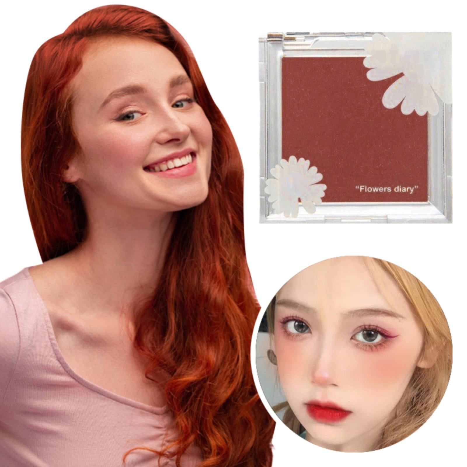 KPLFUBK Makeup Blusher Powder Makeup Highly Pigmented All Day Wear ...