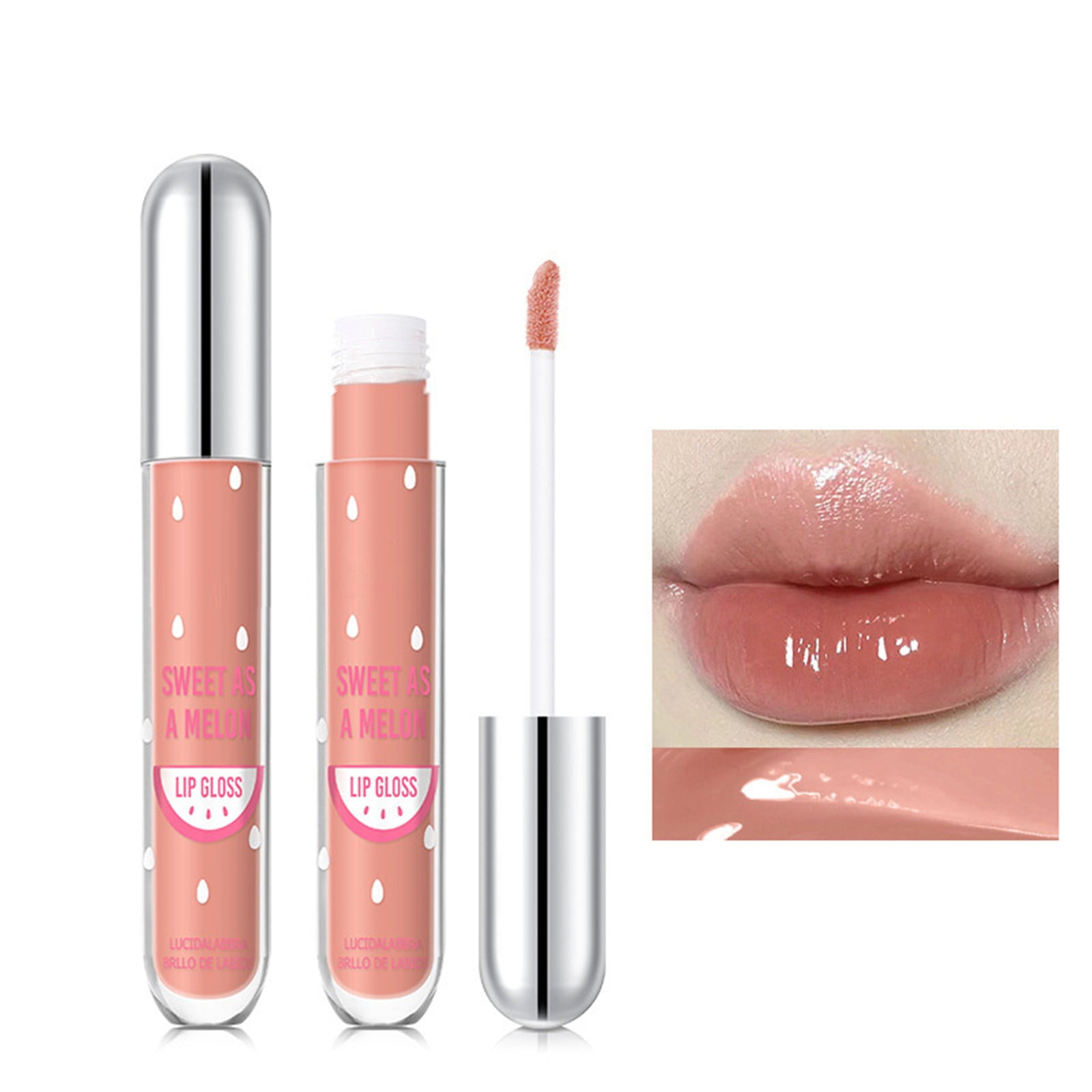 KPLFUBK Moisturizing Lip Oil 12 Color Pearl Brightening Lip Gloss 0.14 ...