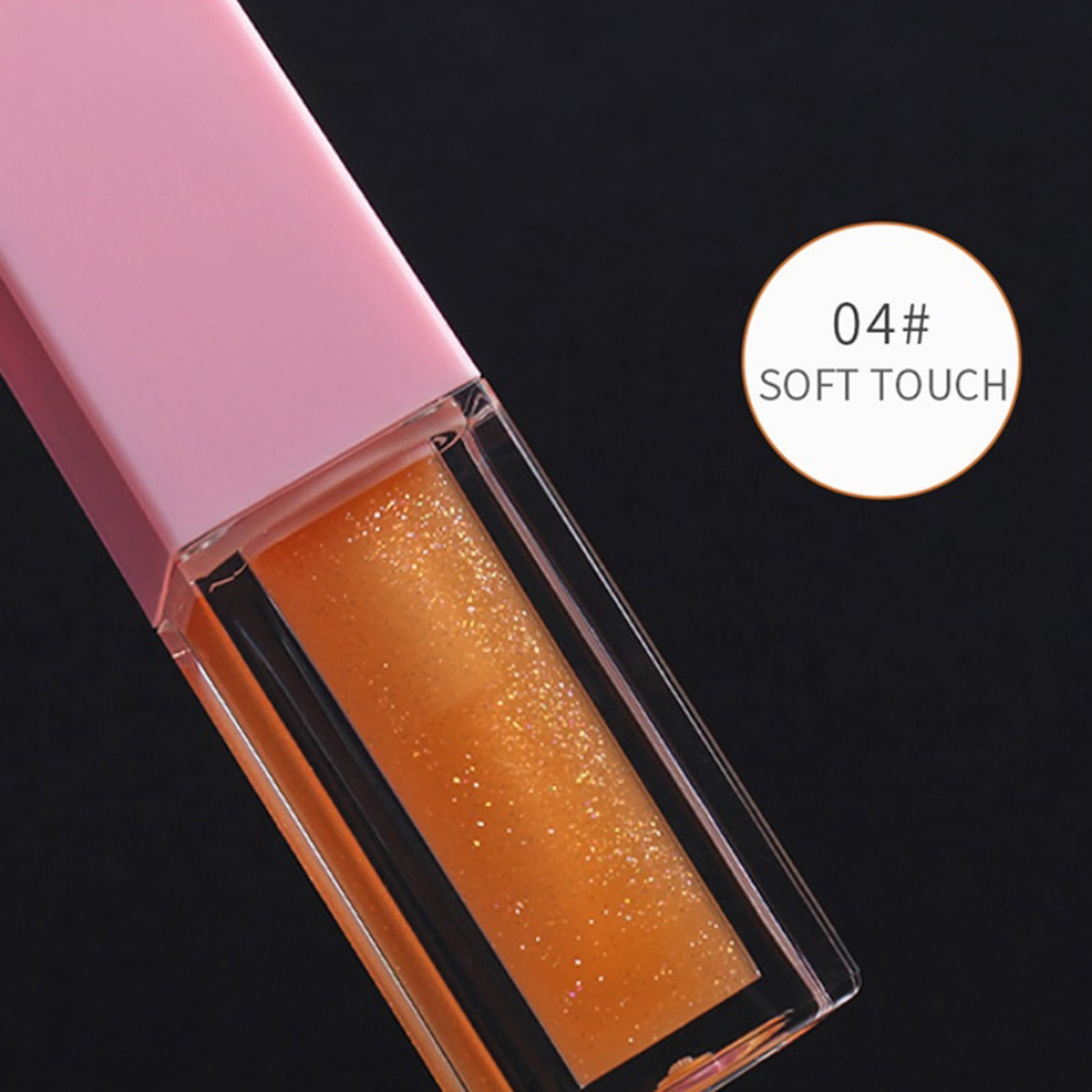 KPLFUBK Plump Lip Oil 5 Color Quicksand Flash Lip Oil Color Changing ...