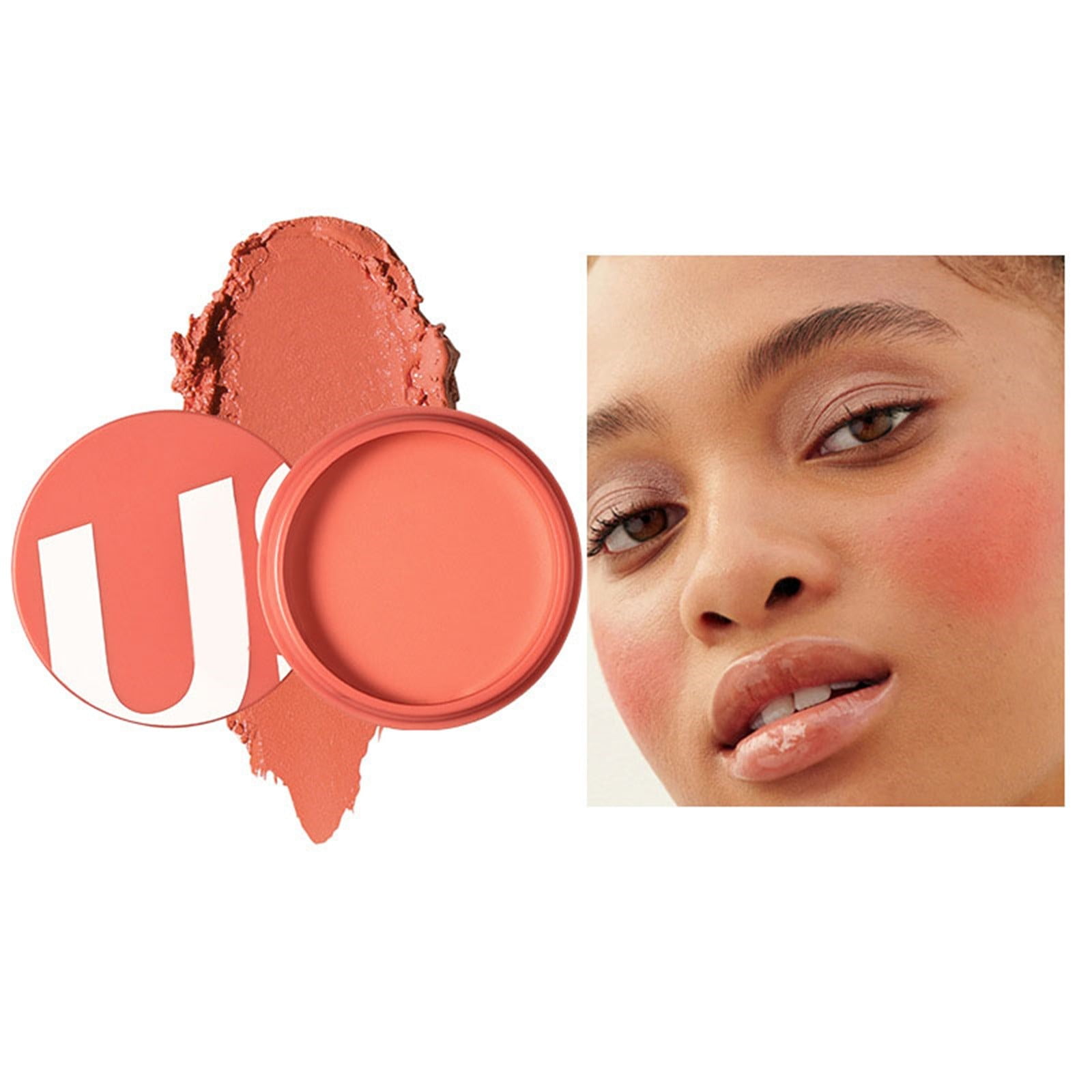 KPLFUBK Powder Blusher Rouge Powder Blusher Stick Mud Monochrome Powder ...