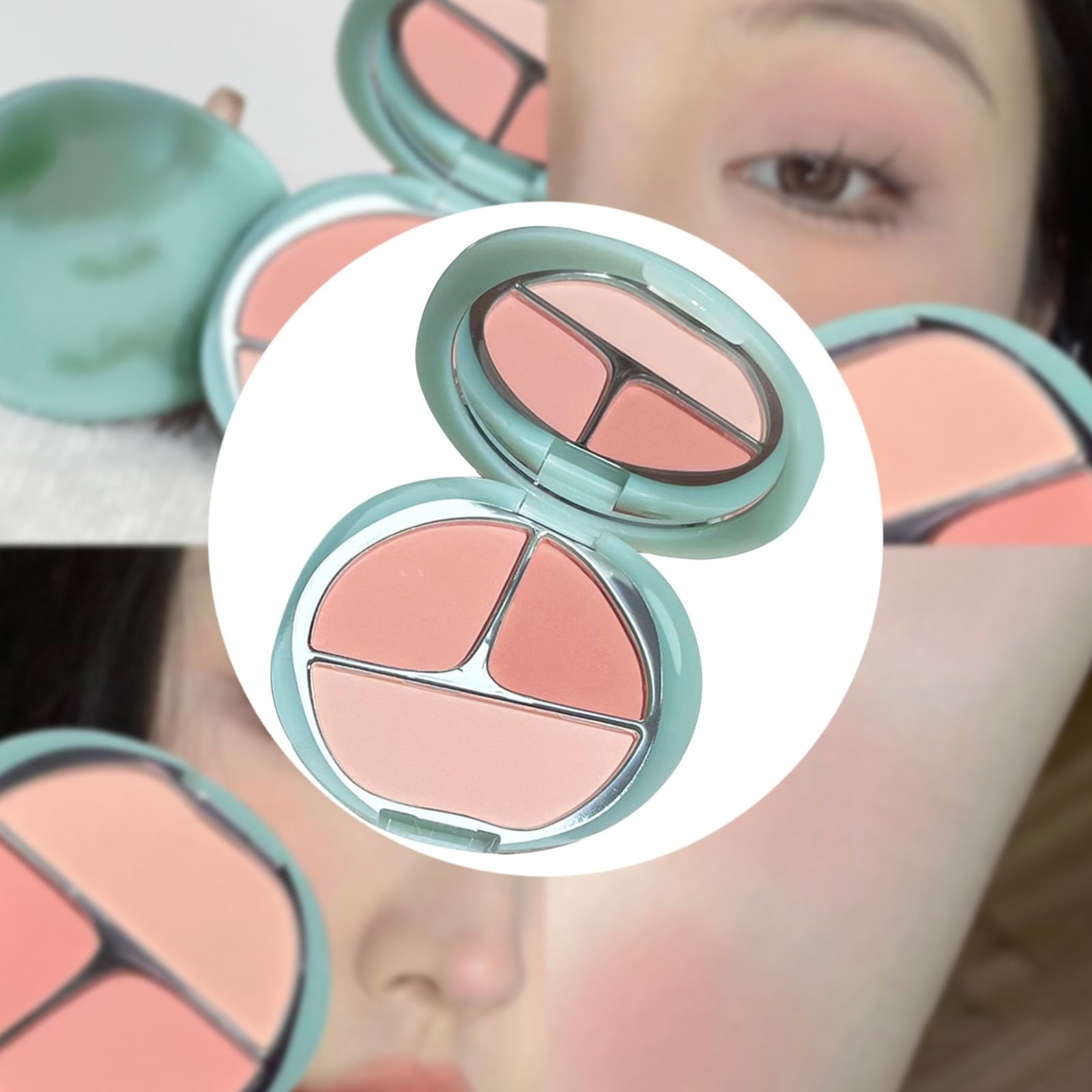 KPLFUBK Powder Silky Facial Blusher Color With A & Beautiful Package ...