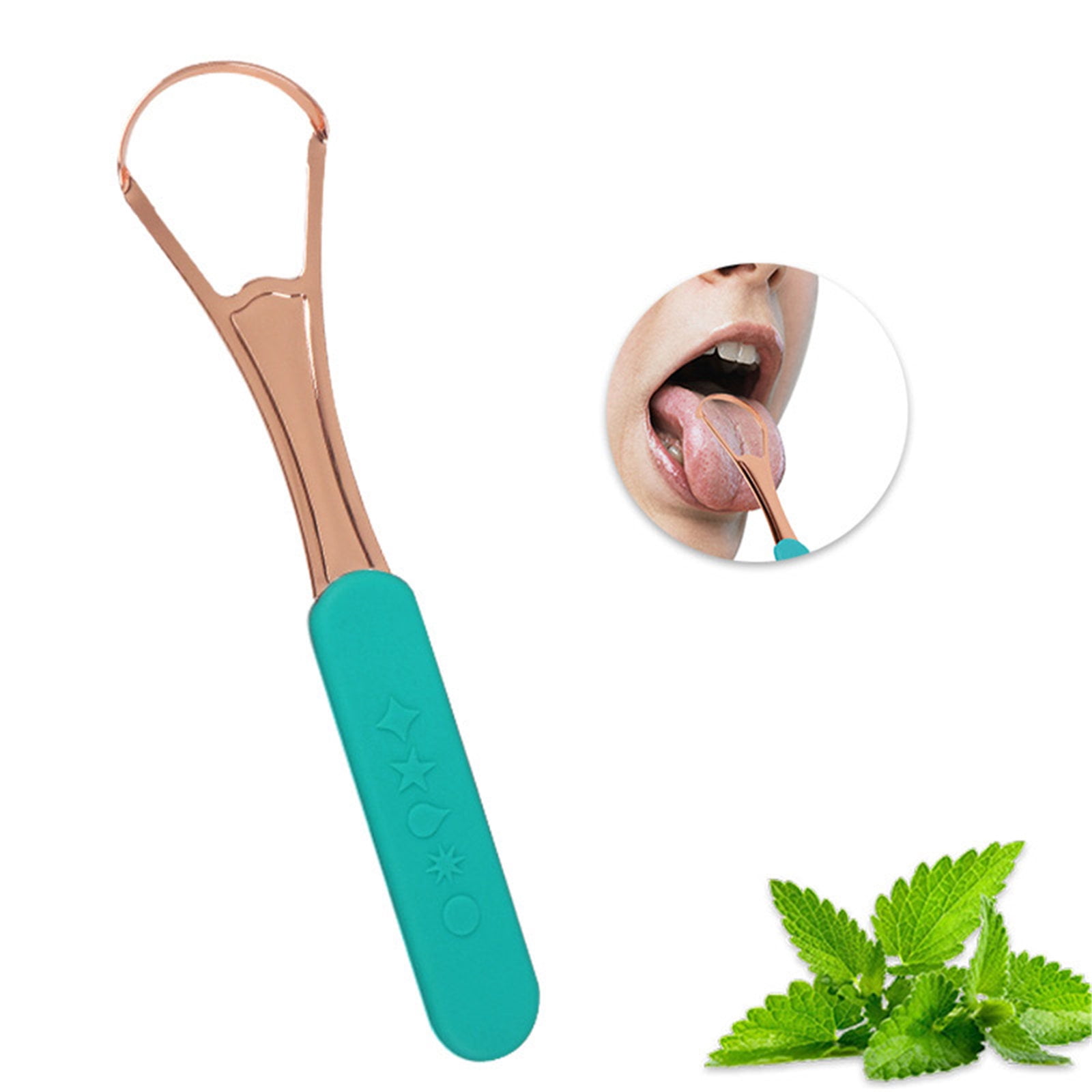 KPLFUBK Pro Beauty Tools Adult Tongue Tongue Coating Scraper Oral Care ...