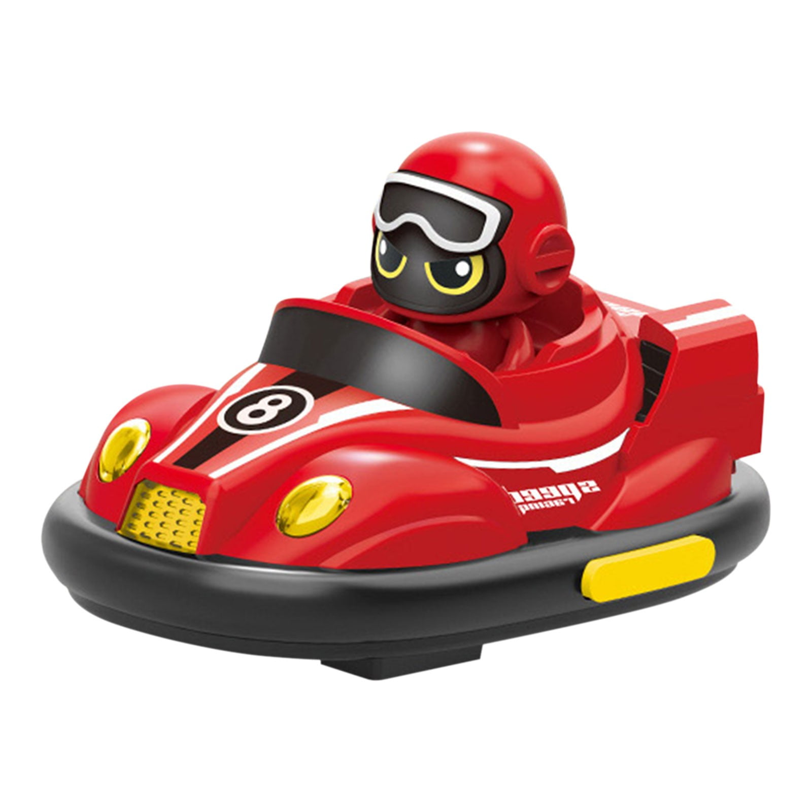 KPLFUBK Remote Bumper Car For Toddlers Radio Toys Music Catapult Robot ...