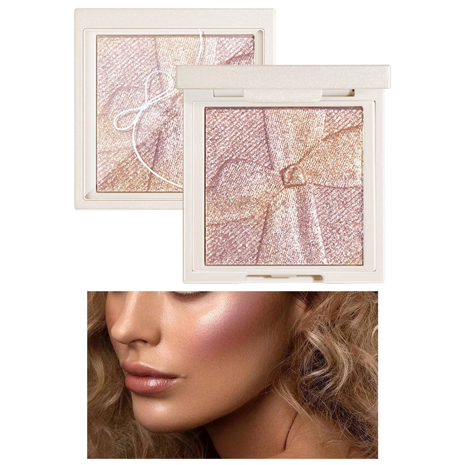 KPLFUBK Shimmer Powder Brightening Lasting Makeup Blushes Shimmer ...