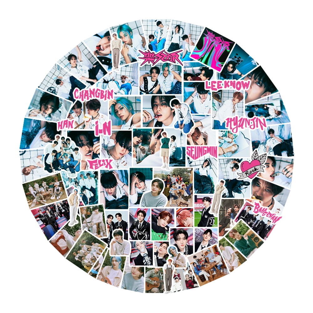 KPOP 100Pcs Stray Kids Sticker pack Straykids 楽Star Vinyl Waterproof ...