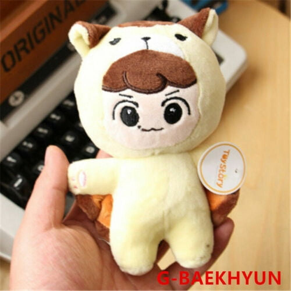 KPOP EXO Plush Animal Dolls Toy Chen Baekhyun Chanyeol Sehun KAI Suho ...