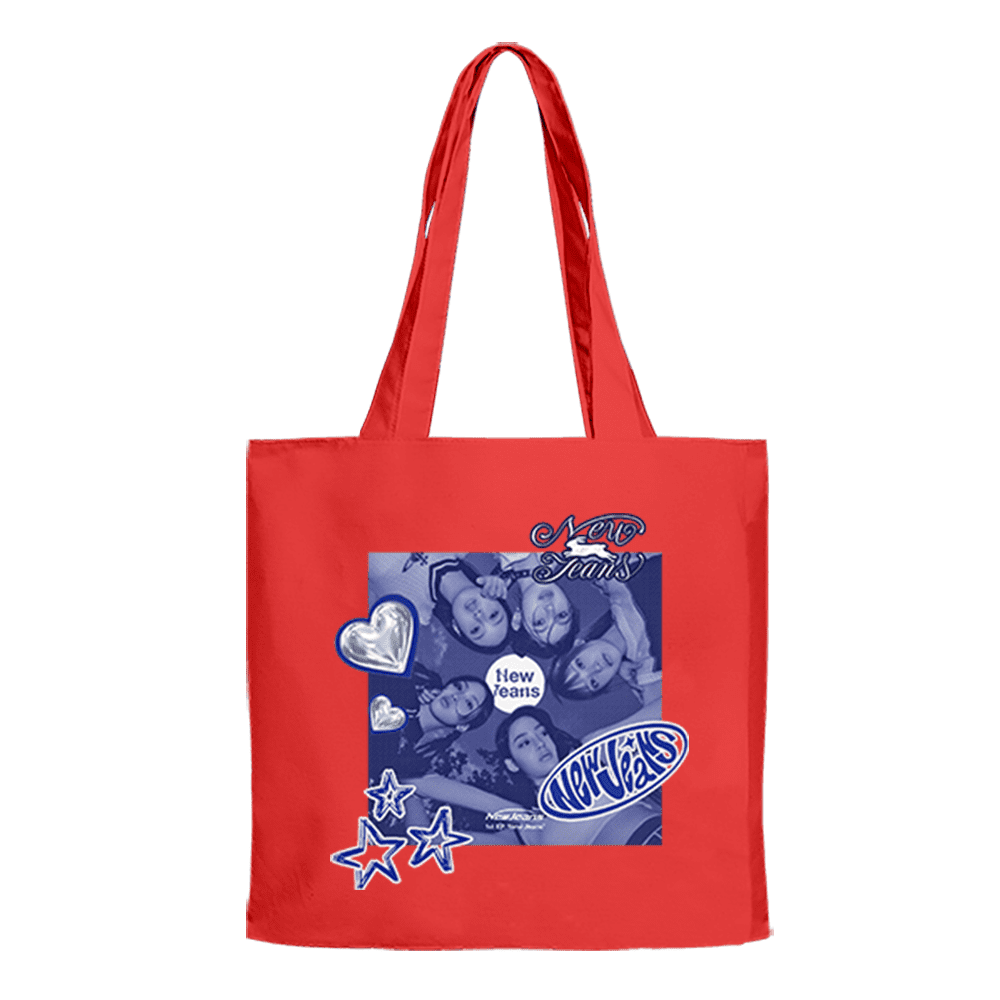 KPOP New Jeans NJWMX Merch Shoulder Bags New Logo Tote Bag Women Men Fashion Casual Streetwear ...