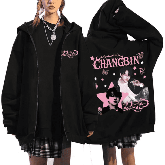 KPOP Stray Kids SKZ Do It Member Print Zip Up Hoodie – Unisex SKZOO ...