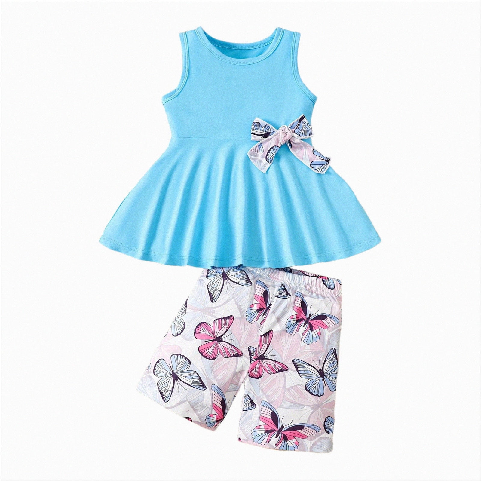 KPOPLK Baby Girl Clothes Toddler Summer Outfits Clothing Sleeveless ...