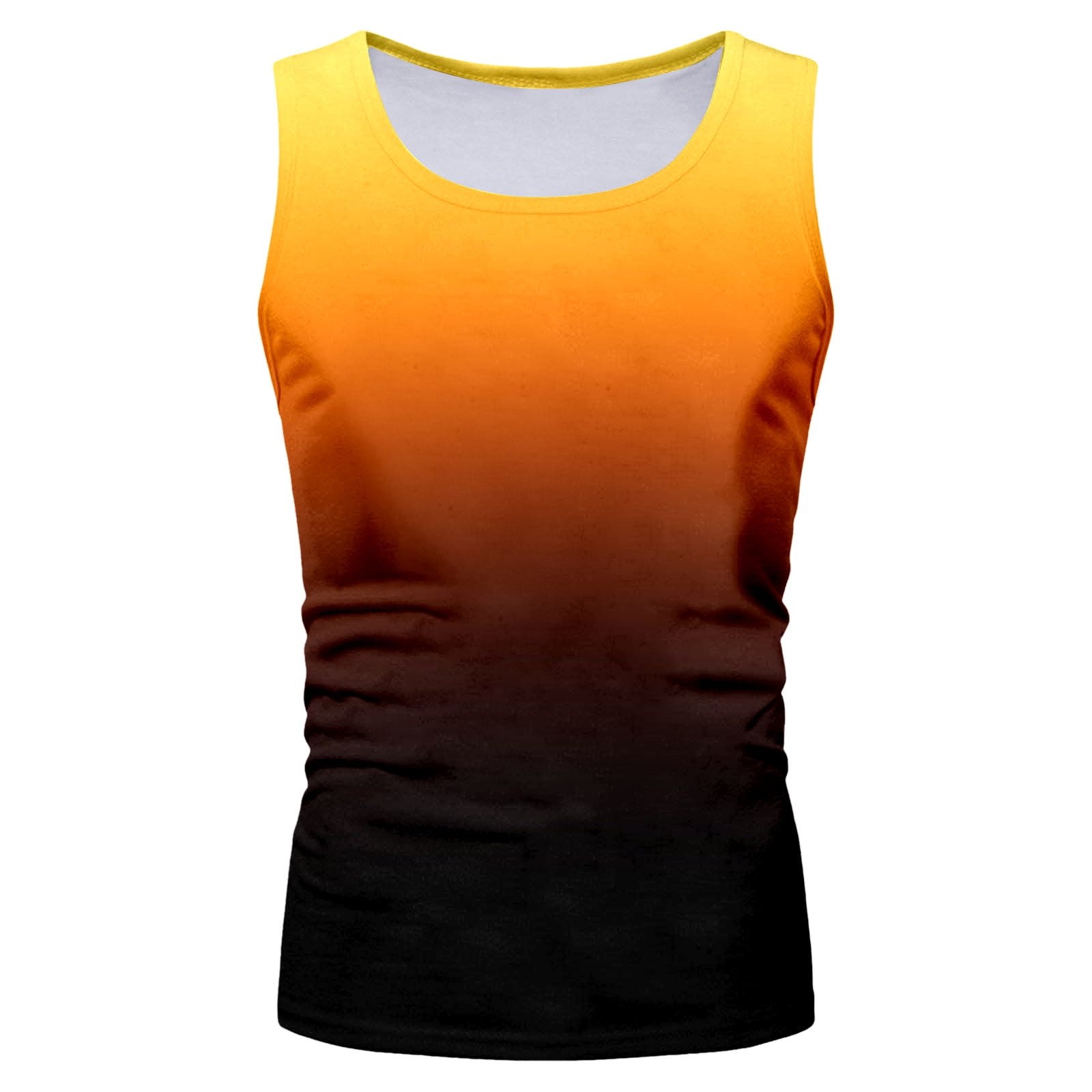 KPOPLK Men's Muscle Fitness Tank Tops with Memory Fabric: Sleeveless ...