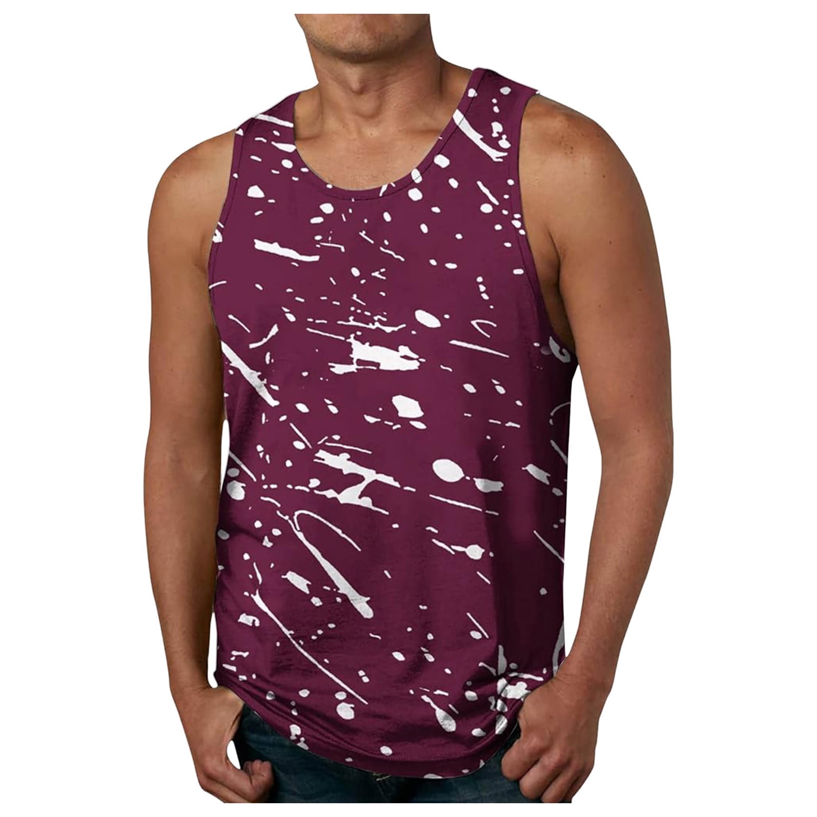 KPOPLK Men's Ultra-Lightweight Micro Modal Blend Tank Top Sleeveless ...