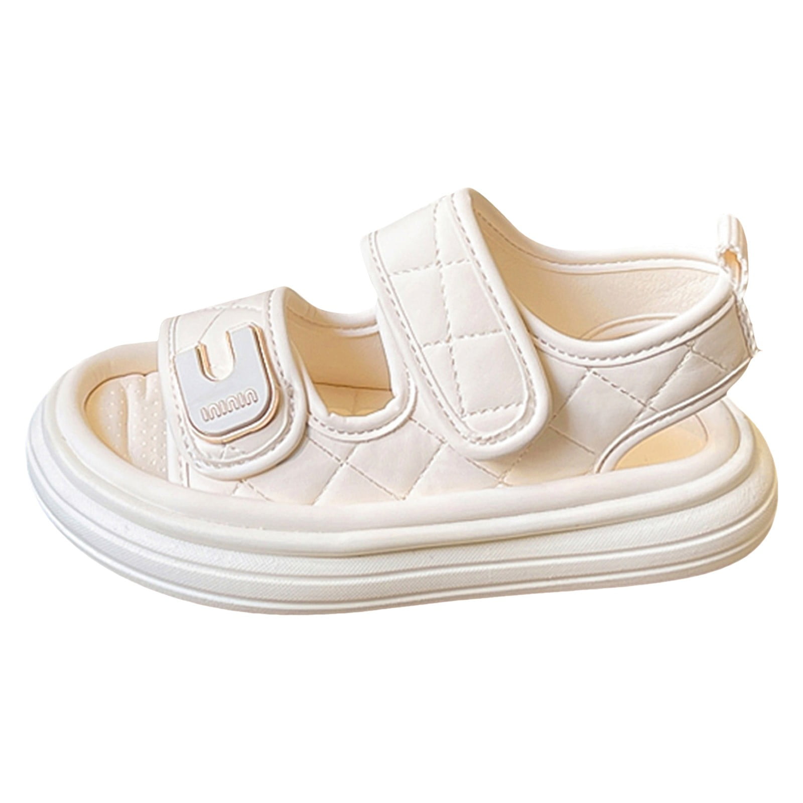 KPOPLK Princess Inspired Open Toe Sandals with Comfort Straps for Girls ...