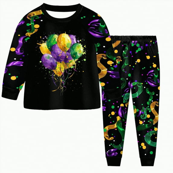 KPOPLK Toddler Baby Girl Clothes Fall Winter Carnival Sweatsuit Newborn ...