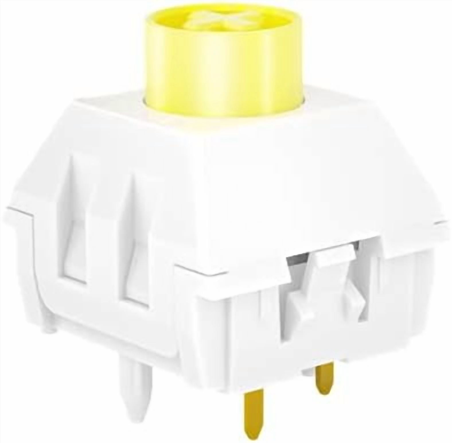 KPREPUBLIC Kailh Fried Egg V2 Switch RGB SMD Linear 60g Switches for Mechanical Keyboard mx stem ...