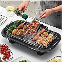 KPS Barbecue Grill Electric Smokeless IndoorOutdoor Portable Adjustable ...