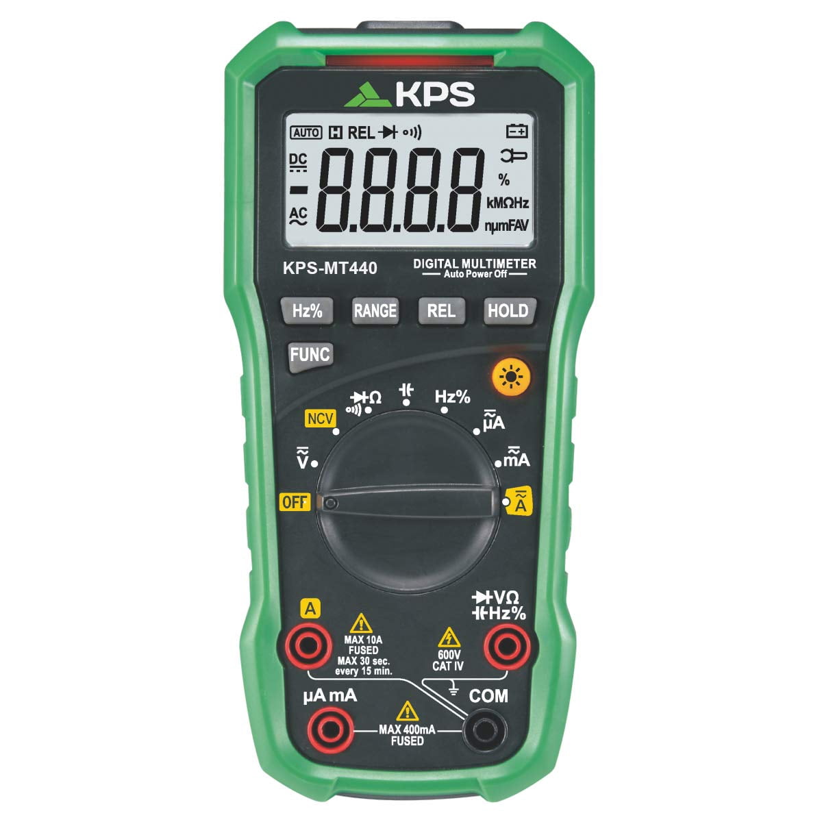 KPS-MT440 Digital Multimeter Voltage AC/DC 600V, AC/DC 10A Current ...