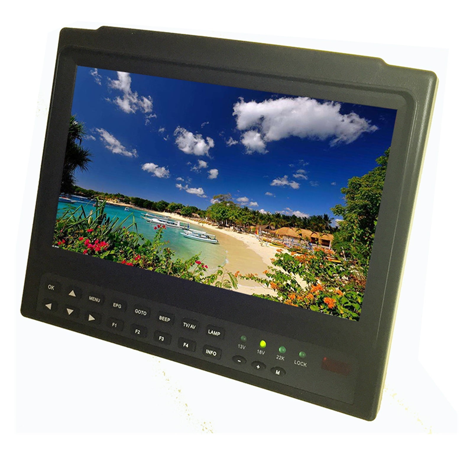 KPT-716S/T 7" Portable Widescreen Satellite Finder&Monitor Support AVS ...
