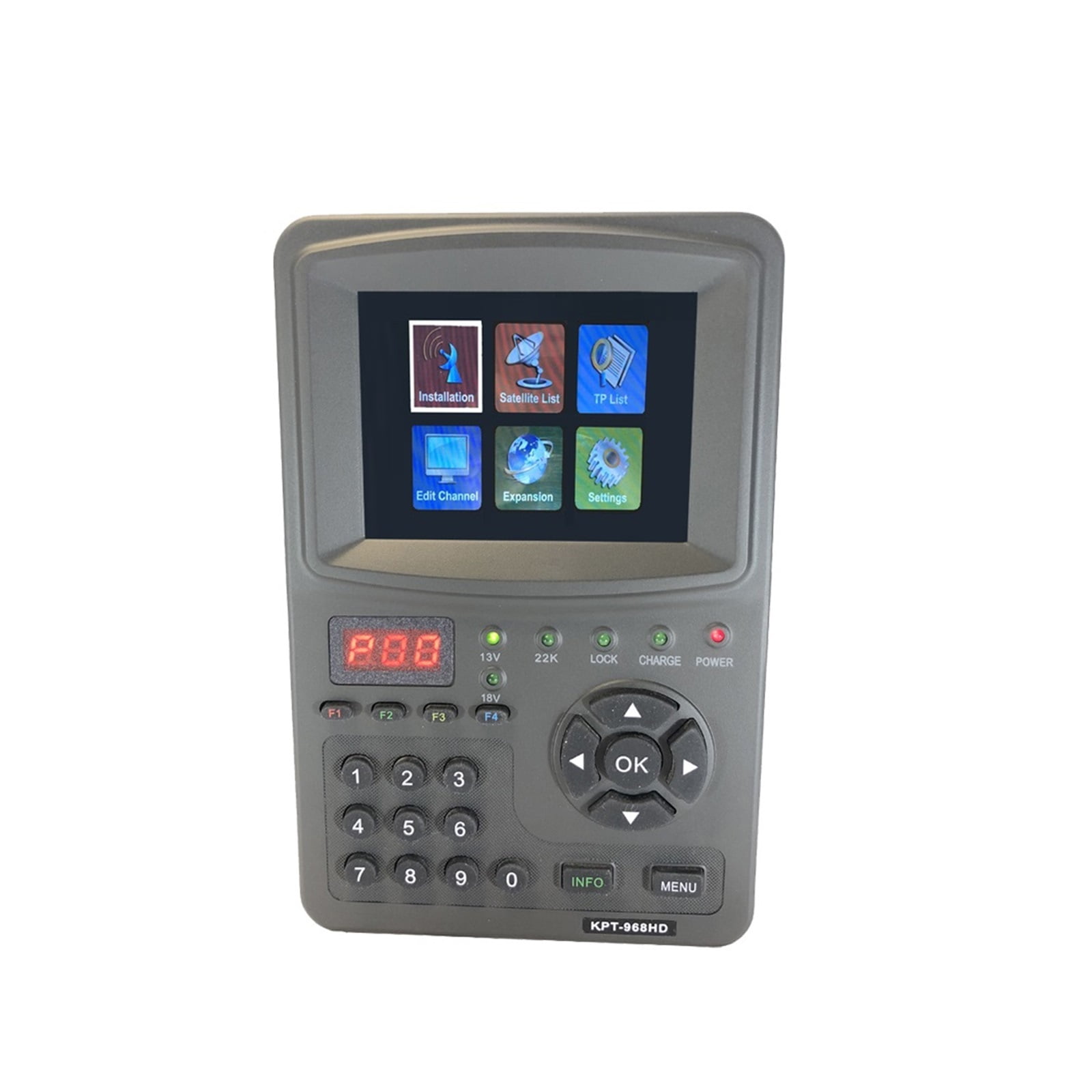 KPT-968HD DVB-S2 Satellite Finder Full HD Digital Satellite TV Receiver ...